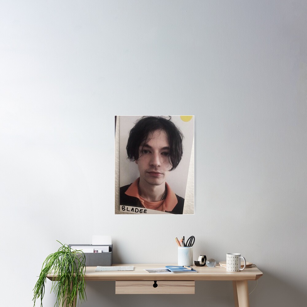 "bladee" Poster for Sale by nodeeperblue | Redbubble