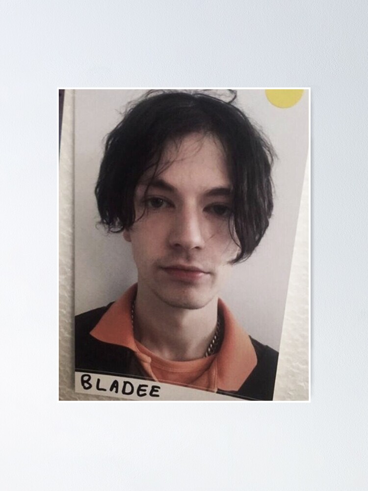 "bladee" Poster for Sale by nodeeperblue | Redbubble