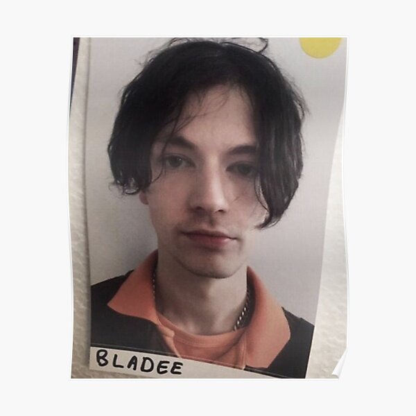 "bladee" Poster for Sale by nodeeperblue | Redbubble