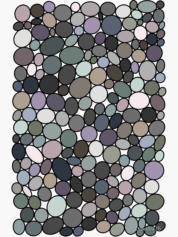 "Pebbles" Sticker for Sale by Owen1976 | Redbubble