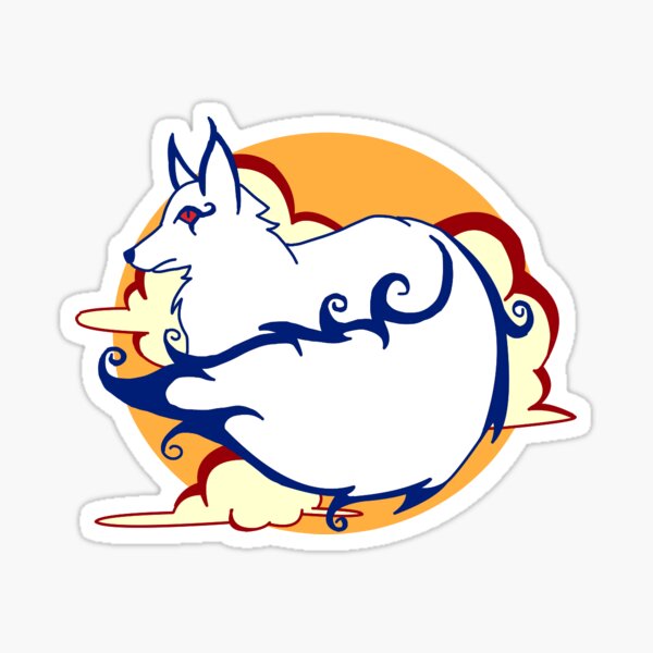 Nine Tailed Fox Stickers | Redbubble