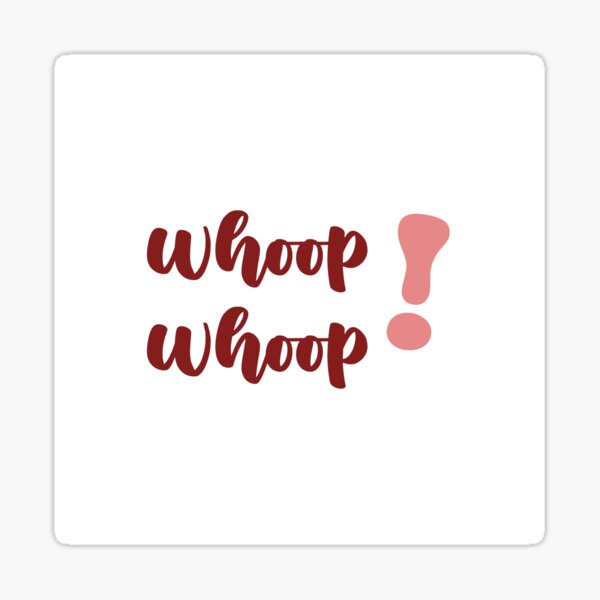 "TAMU Sticker- Whoop Whoop" Sticker by sagegraphics02 | Redbubble