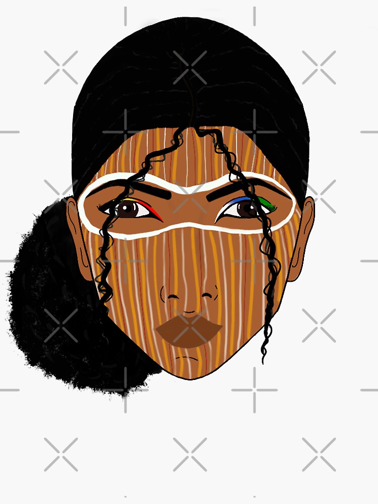 "Aboriginal & Torres Strait Islander female " Sticker for Sale by ...