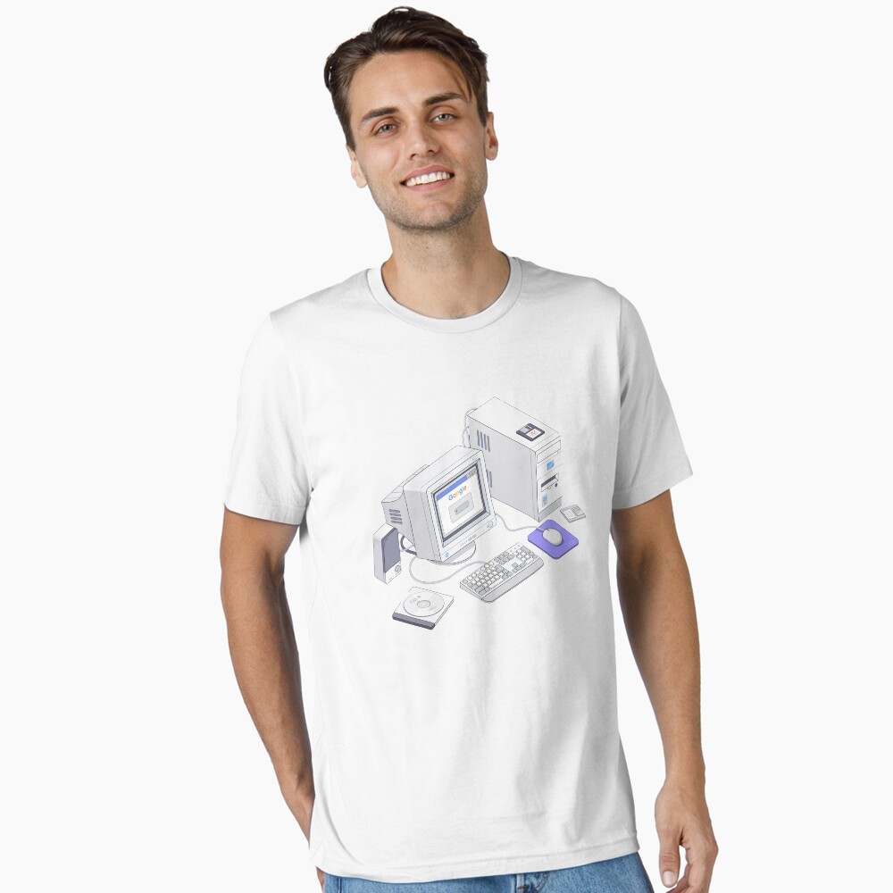 "Retro PC Setup" Sticker for Sale by GamerPub | Redbubble