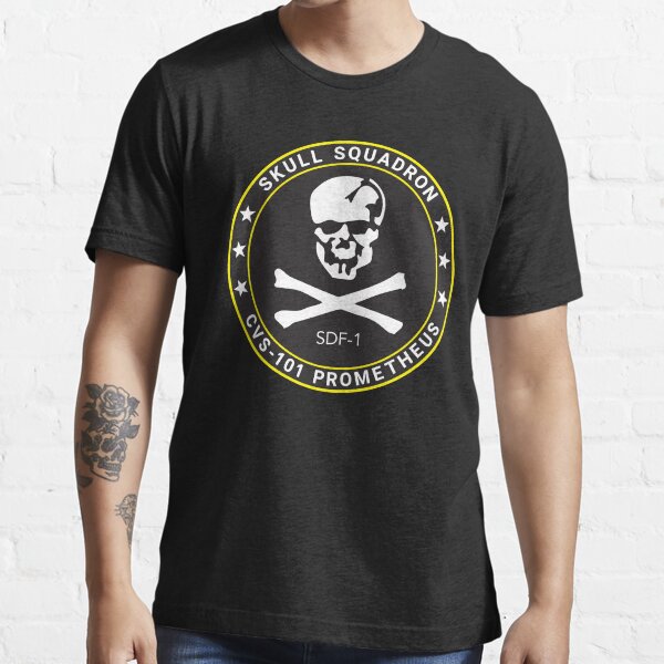 "Macross Skull Squardon Fighter Insignia " T-shirt for Sale by ARC ...