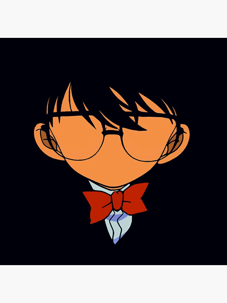 "Detective Conan Face Edition" Sticker for Sale by shelarring | Redbubble