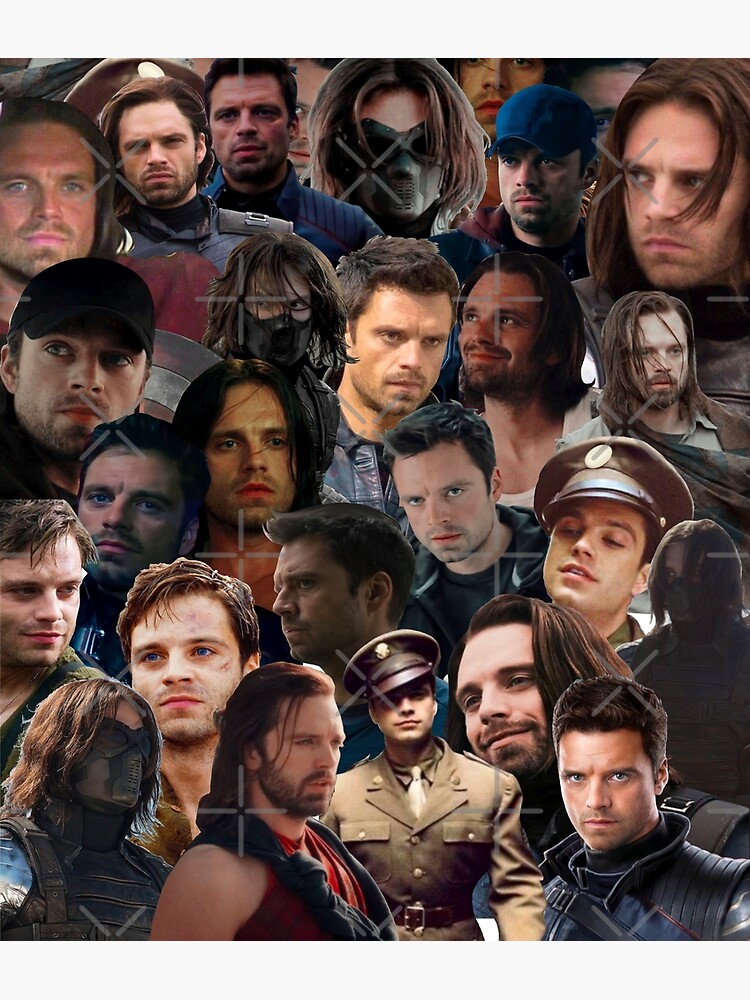 "Winter Soldier Photo Collage" Poster for Sale by Jess-16 | Redbubble