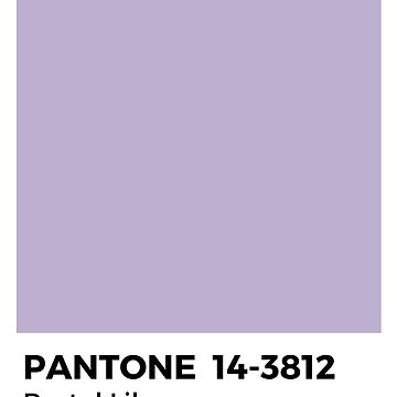 "PANTONE - Pastel Lilac" Poster for Sale by fabibar | Redbubble