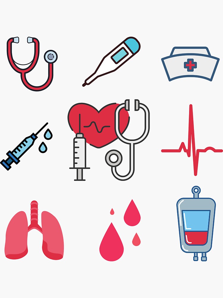 "Doctor pack - Medical Pack" Sticker for Sale by DazzlingSpace | Redbubble