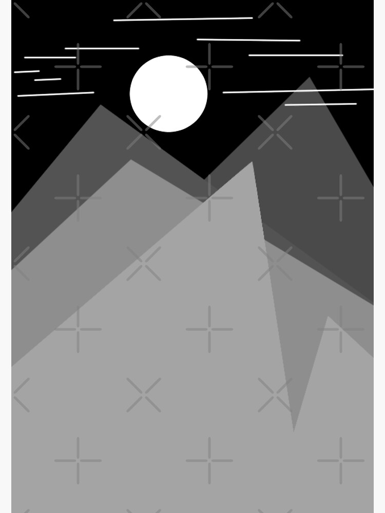 "Gray night " Sticker for Sale by tenkenryujin | Redbubble