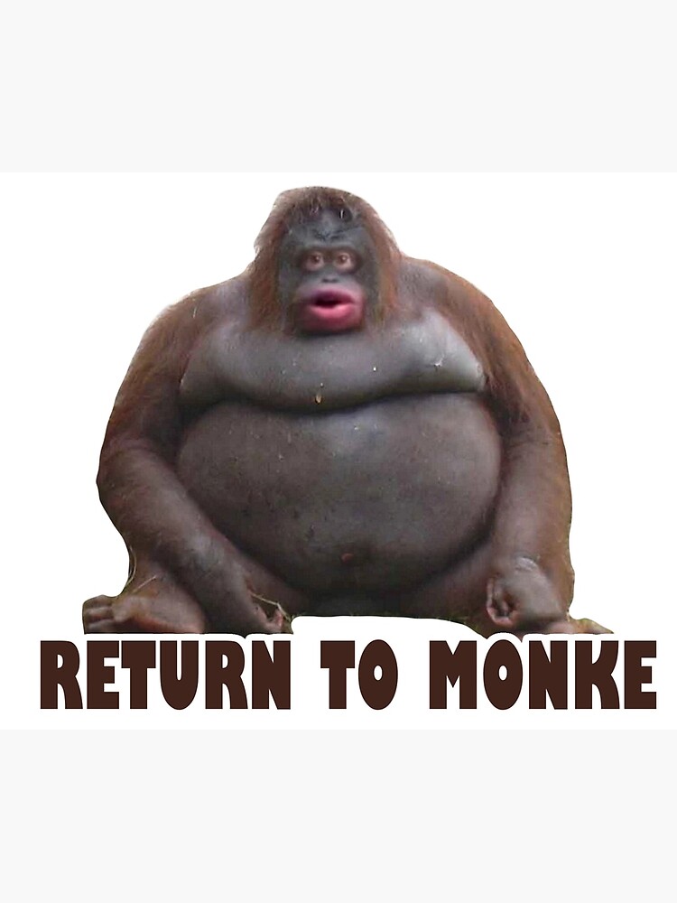 "Return To Monke" Poster for Sale by Ns2- | Redbubble
