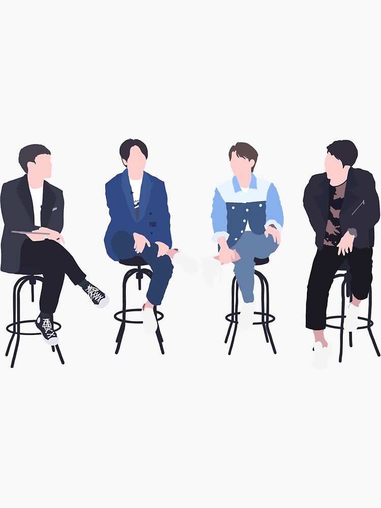 "MOD Cast live at WeTV Original Minimal Artwork" Sticker for Sale by ...