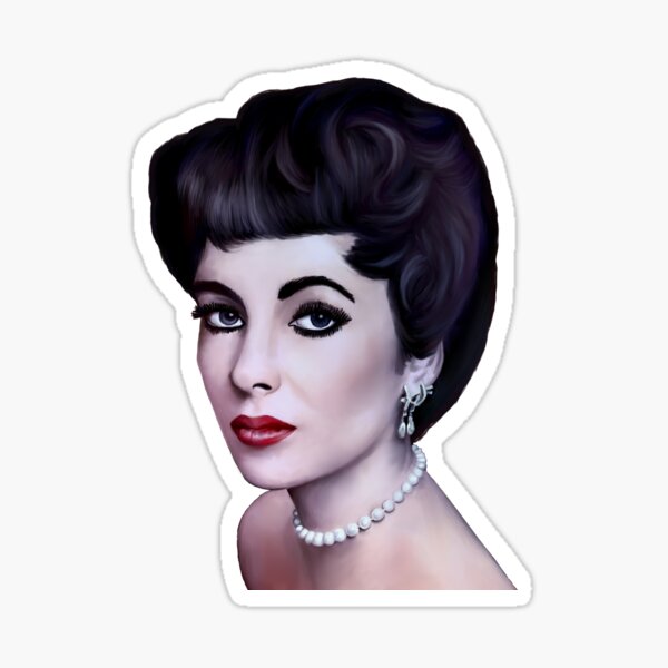 "Elizabeth " Sticker for Sale by andy551 | Redbubble