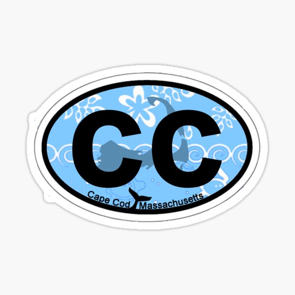 "Cape Cod." Sticker by ishore1 | Redbubble