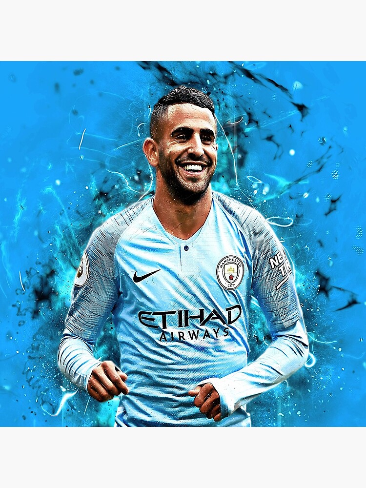 "Art Riyad Mahrez Wallpaper" Poster for Sale by cuekboys | Redbubble