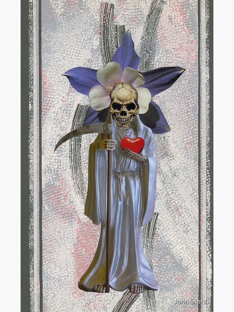 "The Reaper with Flowers" Framed Art Print for Sale by johnstars ...