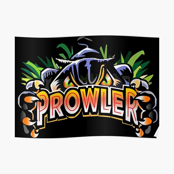 "Prowler Logo Design" Poster by carowindsfanson | Redbubble