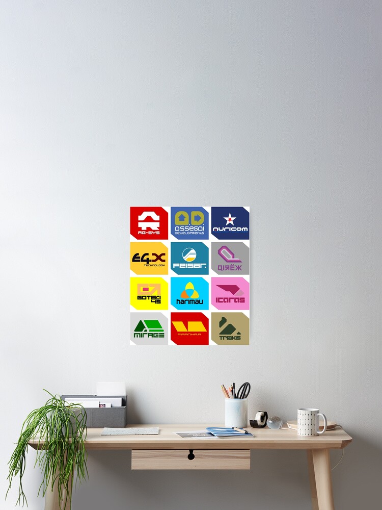 "Wipeout Teams!" Poster for Sale by JamesRainbows | Redbubble