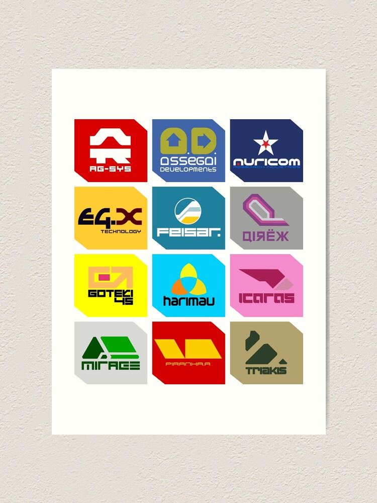 "Wipeout Teams!" Art Print for Sale by JamesRainbows | Redbubble