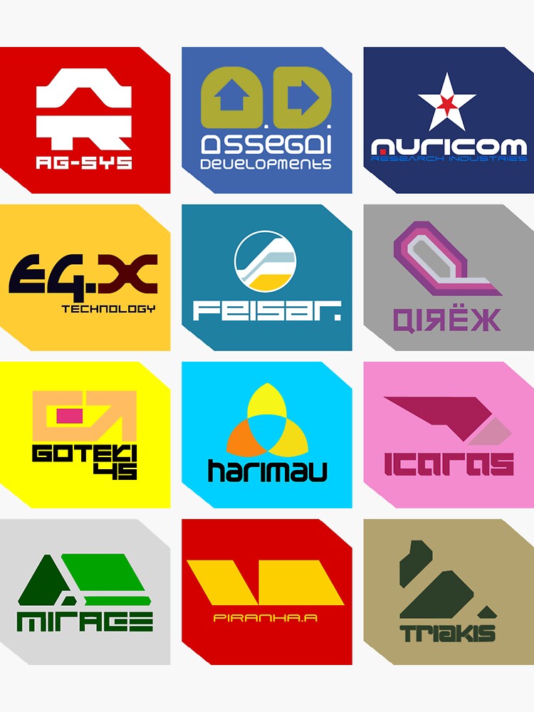 "Wipeout Teams!" Sticker for Sale by JamesRainbows | Redbubble