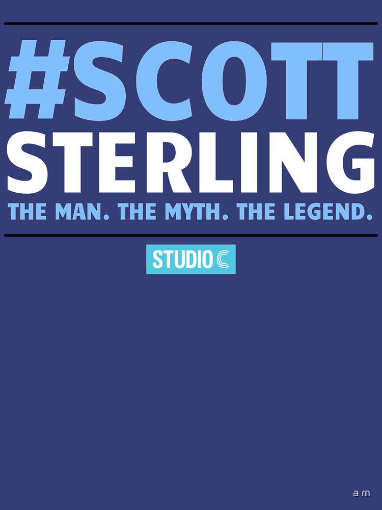 "Scott Sterling-STUDIO C" T-shirt for Sale by aminamorris | Redbubble ...