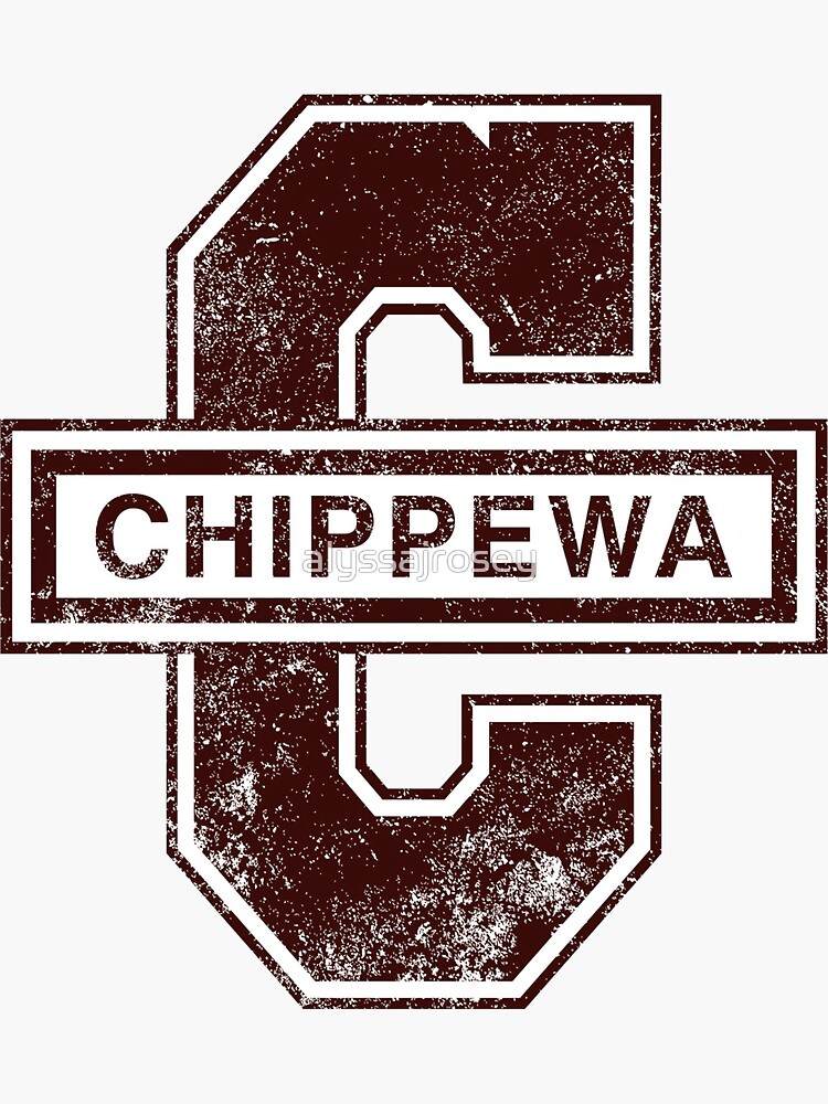 "Old Chippewa Logo" Sticker for Sale by alyssajrosey | Redbubble