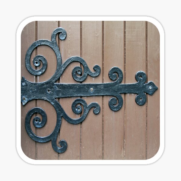 "Church Door Hinge " Sticker for Sale by ethna | Redbubble