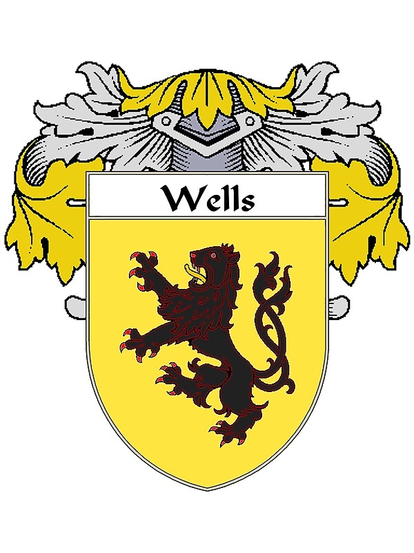 "Wells Coat of Arms / Wells Family Crest" by William Martin | Redbubble