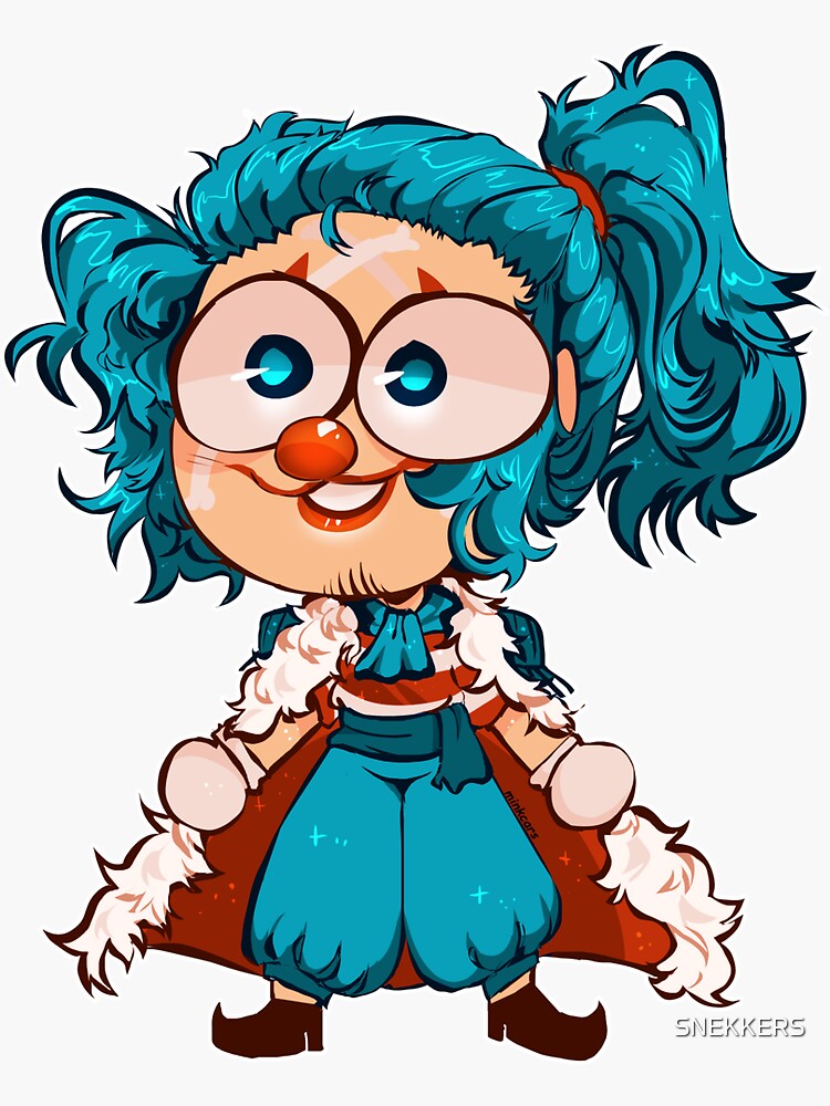 "buggy chibi" Sticker for Sale by SNEKKERS | Redbubble