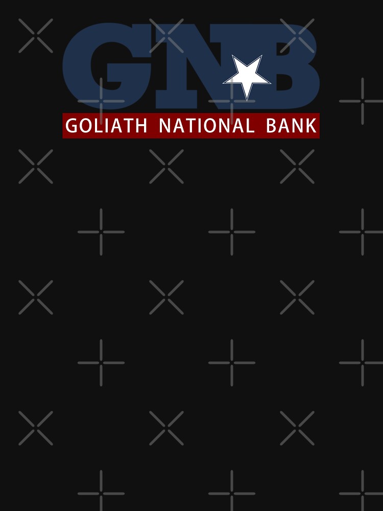 "How I Met Your Mother HIMYM GNB Goliath National Bank Logo Sign" T ...