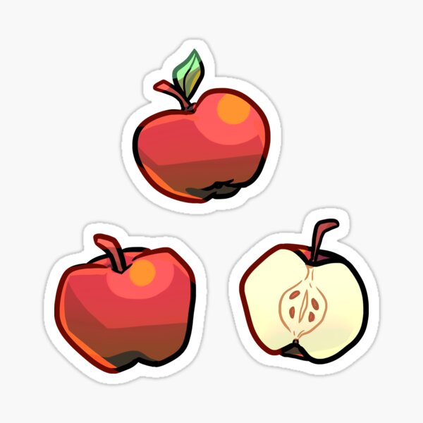"Apples" Sticker by daxarve | Redbubble