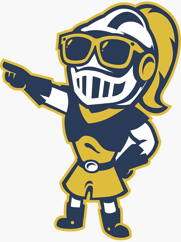 "Neumann Knights with glasses" Sticker by Bihyungrang | Redbubble