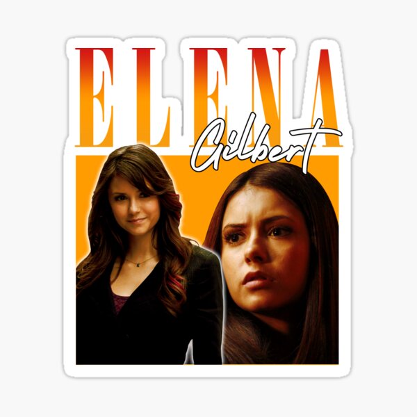 "Elena Gilbert" Sticker by knifeapparel | Redbubble