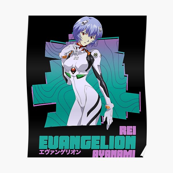 Póster «Rei Ayanami - Evangelion» de orne0244 | Redbubble