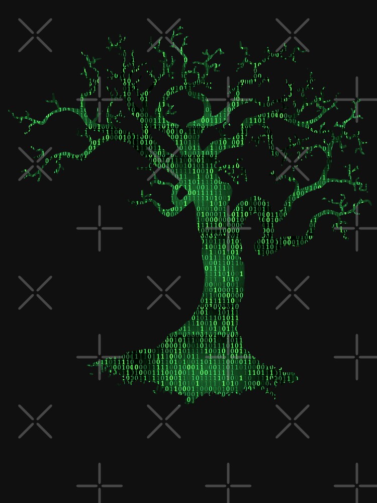 "Binary Tree Cyber security - Hacker" T-shirt for Sale by clubtee ...