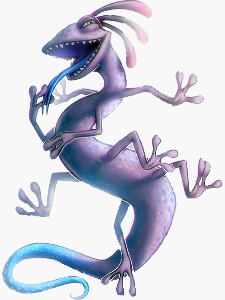 "randall happy" Sticker for Sale by adriennejenk | Redbubble