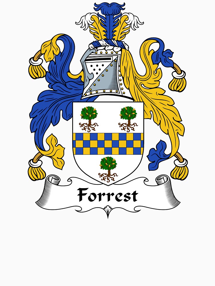 "Forrest Coat of Arms / Forrest Family Crest" Pullover Hoodie for Sale ...