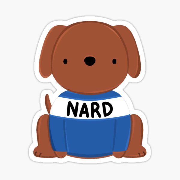 "The Office Nard Dog Tattoo" Sticker for Sale by cutermelon | Redbubble