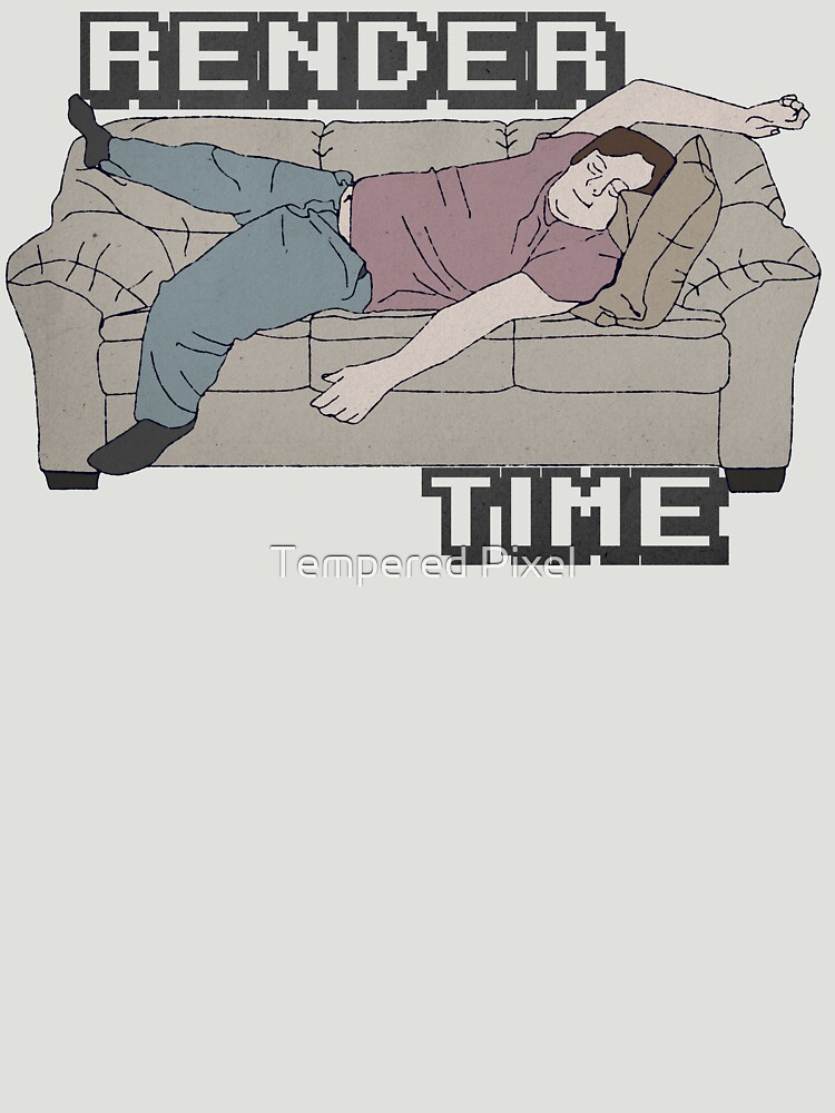 "Render Time" T-shirt for Sale by TheToolbox | Redbubble | film t ...