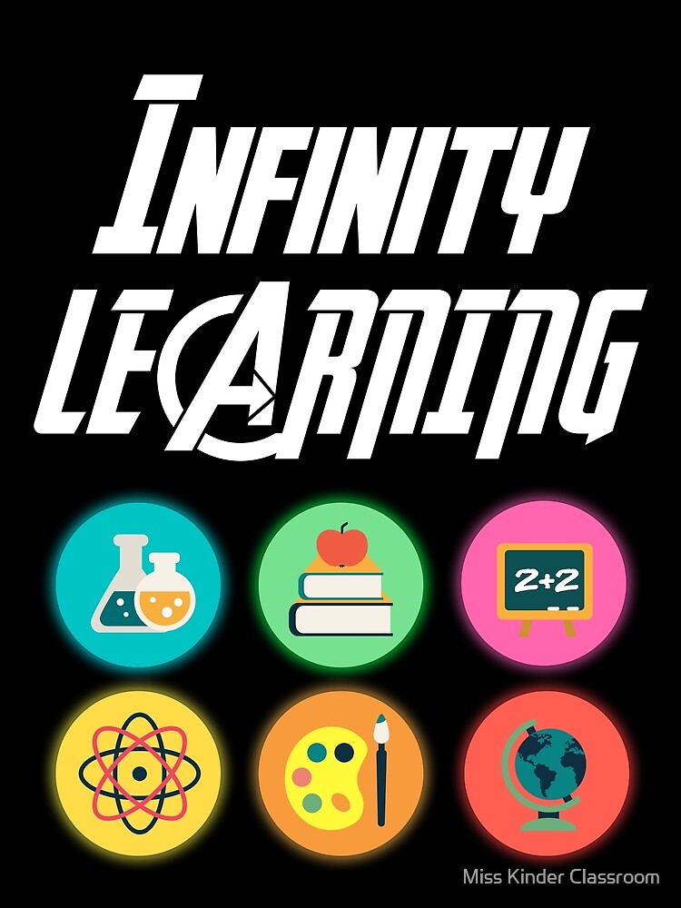 "Infinity Learning" Poster by TeesSmartStore | Redbubble