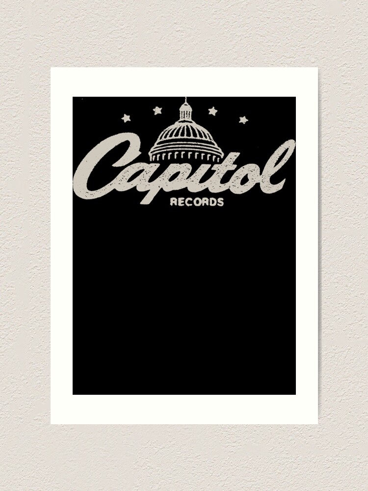 "Capitol Records 45 label logo" Art Print for Sale by PhilipKohn ...