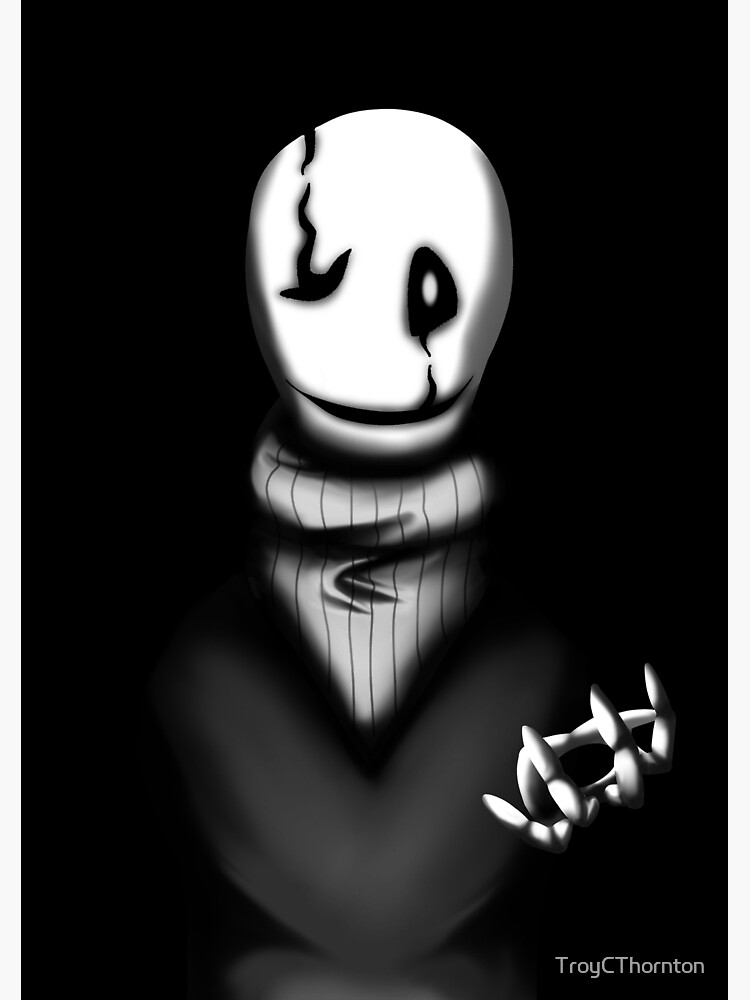 "W.D. Gaster (Undertale)" Photographic Print by TroyCThornton | Redbubble