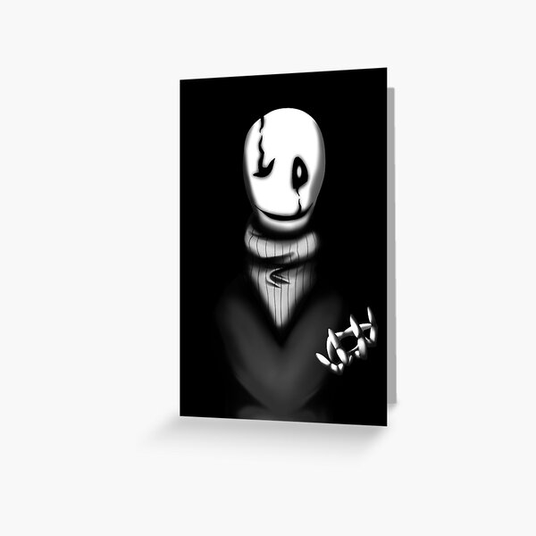 "W.D. Gaster (Undertale)" Greeting Card for Sale by TroyCThornton ...