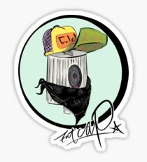 Fat Cap: Stickers | Redbubble