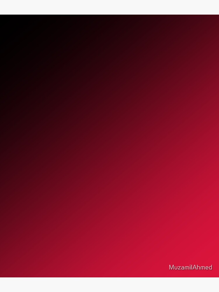 "Red And Black Color Gradient V4" Poster for Sale by MuzamilAhmed ...