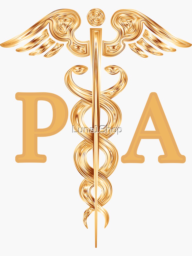 "PA Physician Assistant Gift" Sticker for Sale by Luna1Shop | Redbubble
