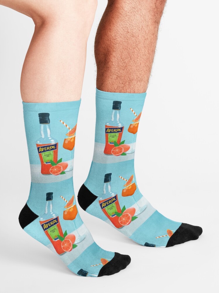 "Aperol Spritz" Socks by Peya | Redbubble