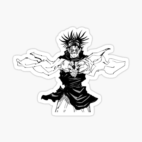 "Choso Jujutsu Kaisen" Sticker for Sale by hannahhalftone | Redbubble