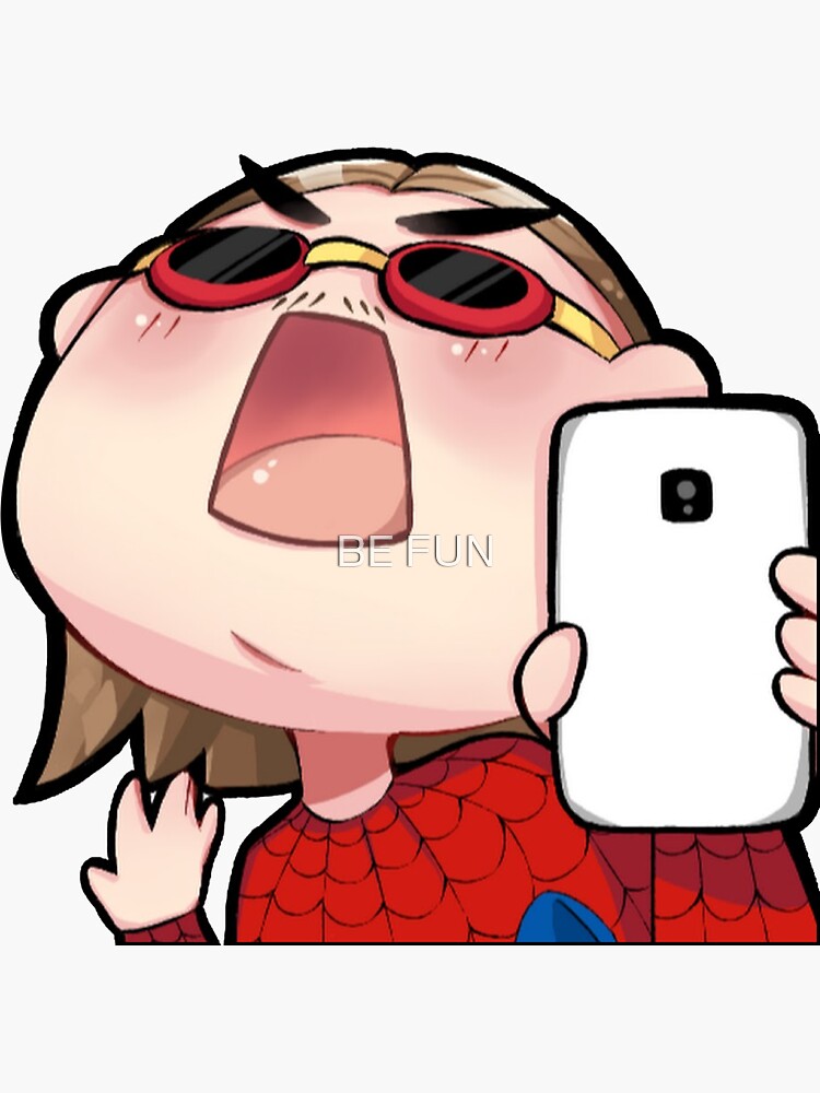 "jimmy here" Sticker for Sale by ZORO33 | Redbubble