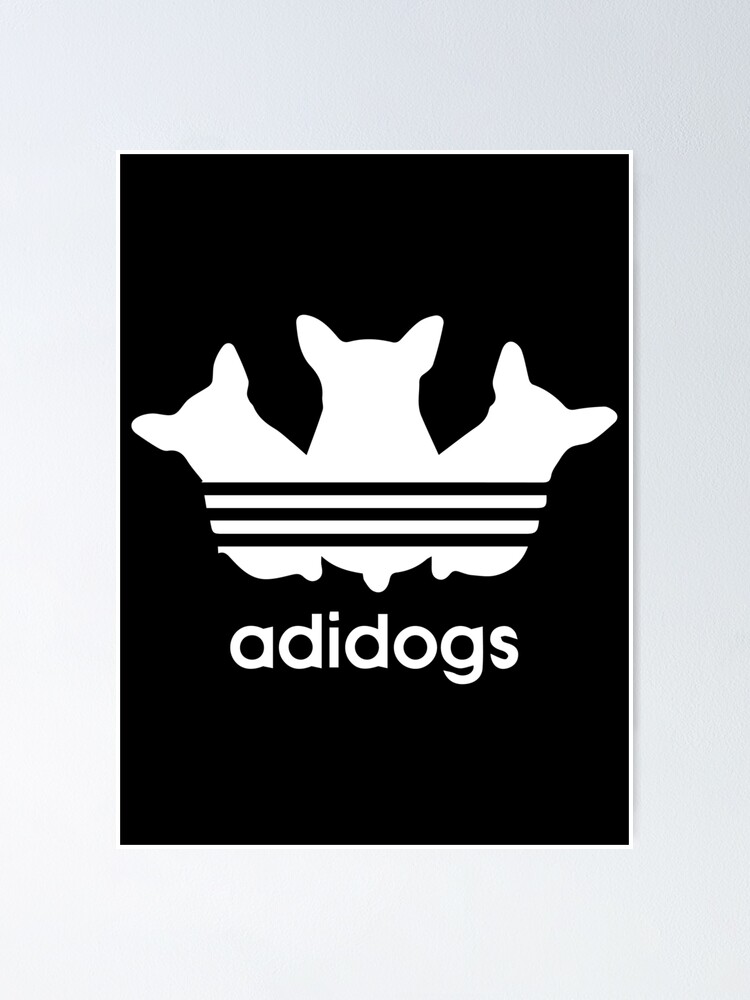 "Adidogs Logo" Poster by hmgrafi36 | Redbubble